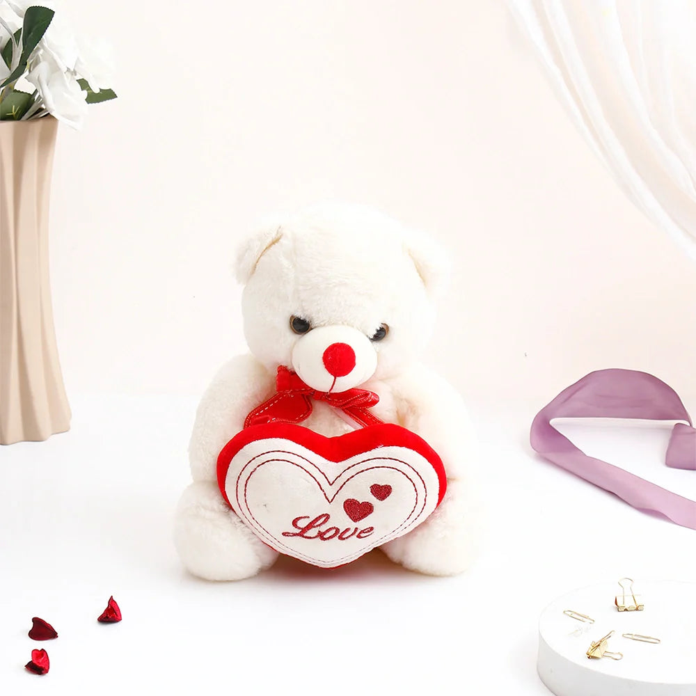 Sweet Love White Teddy Bear